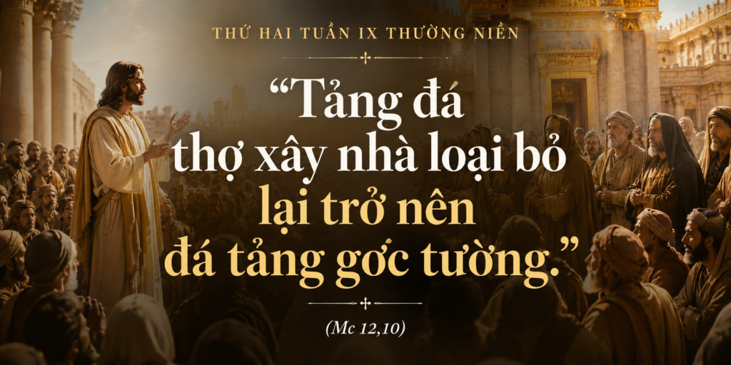 Thứ Hai 1.6.2026 Viên Đá Bị Loại Bỏ Trở Thành Đá Tảng Góc Tường – Gia ...
